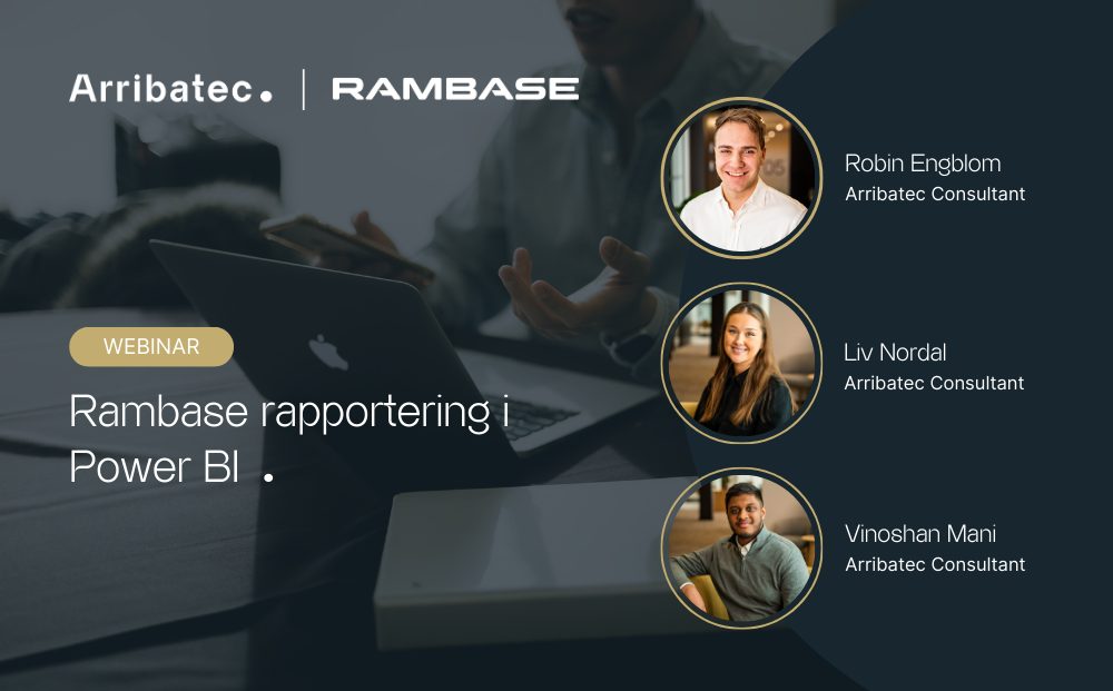 Webinar: Rambase rapportering i Power BI - Arribatec Norge