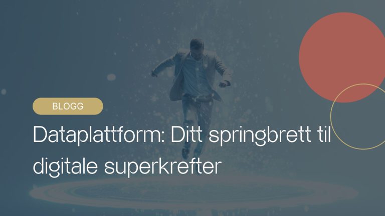 Dataplattform: Ditt springbrett til digitale superkrefter